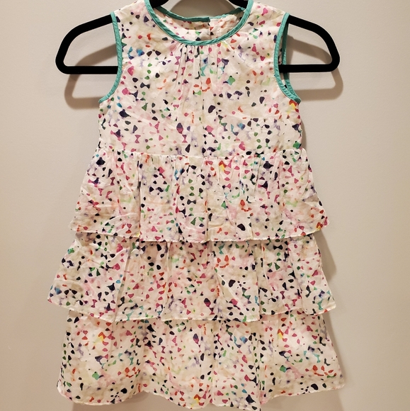 Milly Minis | Dresses | Milly Minis Three Tier Ruffle Sleeveless Dress ...